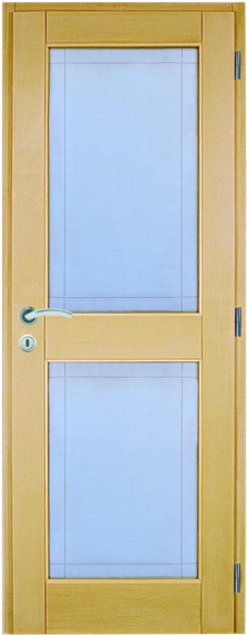 Bloc porte ERABLE vitré 2 carreaux