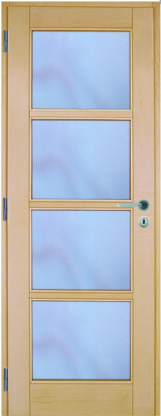 Bloc porte ERABLE vitré 4 carreaux