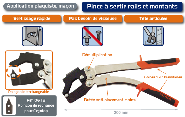 Pince universelle ERGOTOP